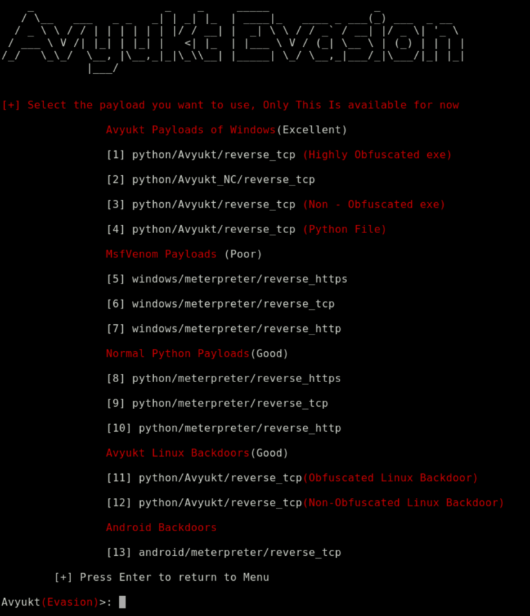 Introduction to Avyukt Exploitation Framework - zSecurity