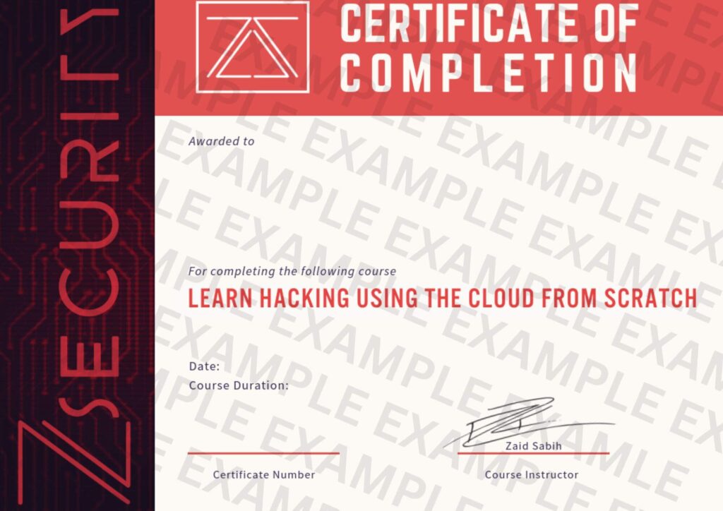 Learn Python & Ethical Hacking From Scratch Course - zSecurity