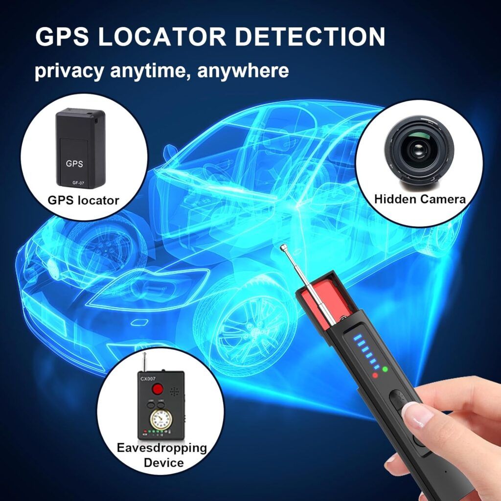 Spyware Detector for Hidden Cameras, Bugs, Wireless Signal, GPS Tracker ...